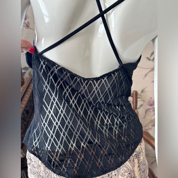 designer | Tops | Designer Camisole Blouse Top Party Evening Shallow ...